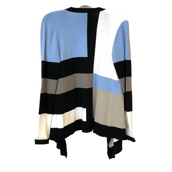 Grace Elements | Sweaters | Nwot Colorblock Waterfall Front Open ...